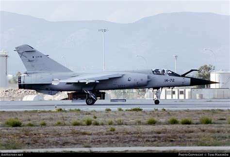 Aircraft Photo Of C14 72 Dassault Mirage F1ee Spain Air Force
