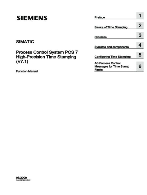 Fillable Online Process Control System Pcshigh Precision Time Stamping