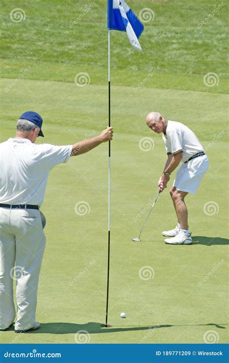 Men Golfing Editorial Stock Image Image Of Balls Activity 189771209