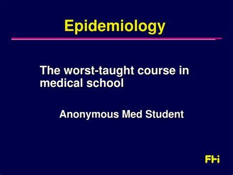 Ppt Epidemiology And Sexually Transmitted Diseases The Basics