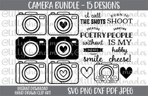 Camera Svg File Camera Png Camera Clipart Photography Svg