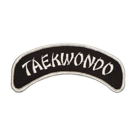 Taekwondo Arch Patch Martial Arts Uniform Patch