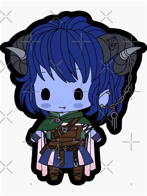 Jester Chibi Sticker For Sale By Kingcael Redbubble