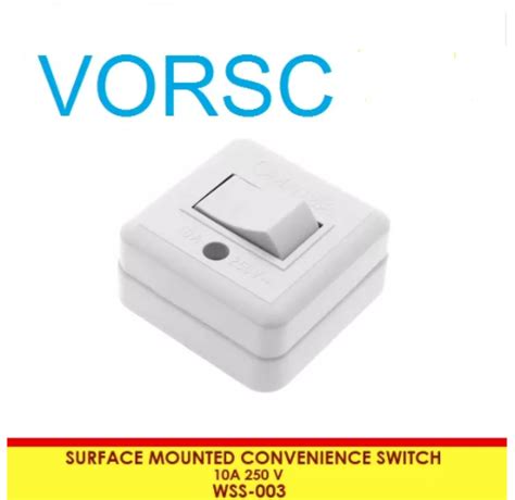 Switch Square Surface Type Snap Switch Lazada Ph