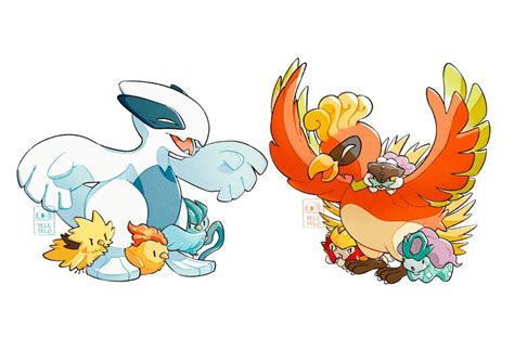 Teletelo Articuno Entei Ho Oh Lugia Moltres Raikou Suicune Zapdos Nintendo Pokemon