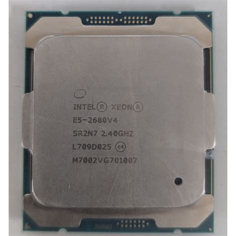 [台灣現貨][二手][保固30天]intel Xeon E5 2680 V4 14核心 處理器 Cpu 無散熱器 蝦皮購物