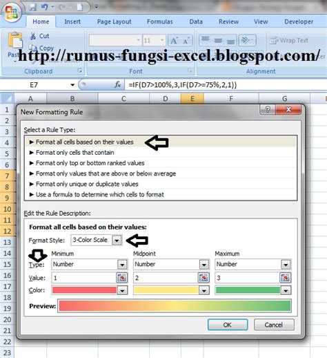 Cara Menggunakan Conditional Formatting Dengan Rumus If Perhitungan Soal