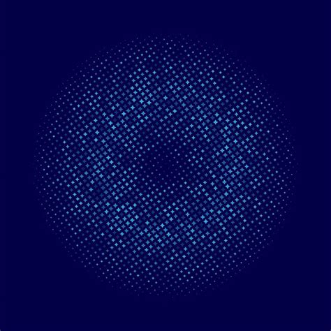 Blue Halftone Texture Background With Pattern Design 53297243 Vector