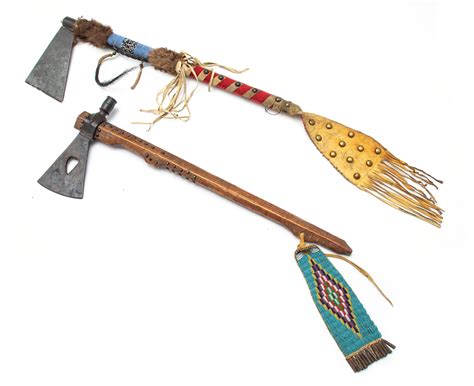 Native American Tomahawks 3d Digital Render Of A Native American