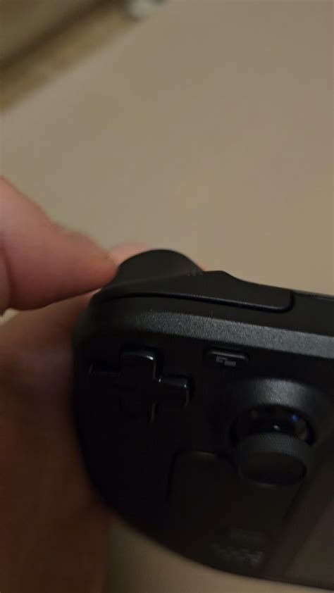 Steam Deck Oled 512gb Left Bumper Issue R Steamdeck