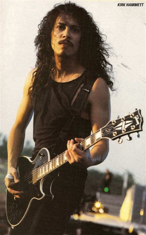 Kirk Lee Hammett Is The Lead Guitarist And Songwriter For The Heavy