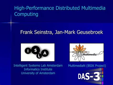 Ppt High Performance Distributed Multimedia Computing Powerpoint