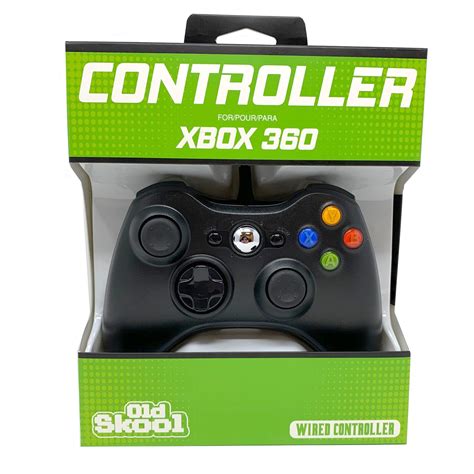 Wired Usb Controller For Pc And Xbox 360 Black Microsoft