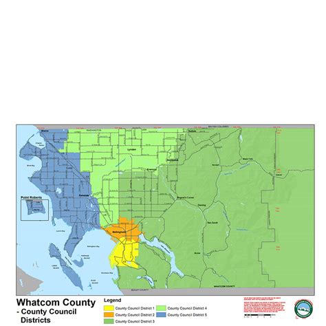 Whatcom Washington State Legislative District Map Qualified Legal