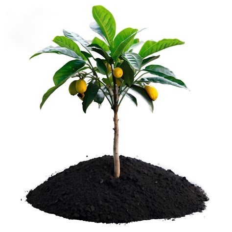 Download Citrus Tree Sapling Png 69