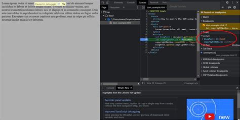 How To Debug A Webpage In Chrome