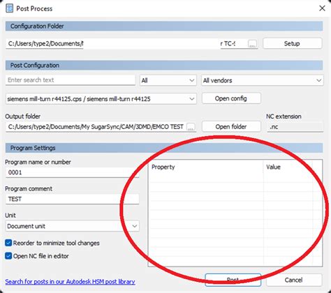 User Defined Properties For Post Not Showing Autodesk Community