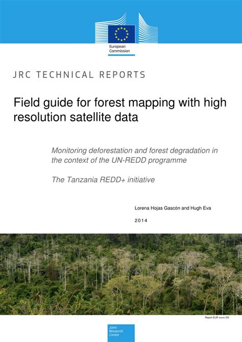 Pdf Field Guide For Forest Mapping With High Resolution Satellite