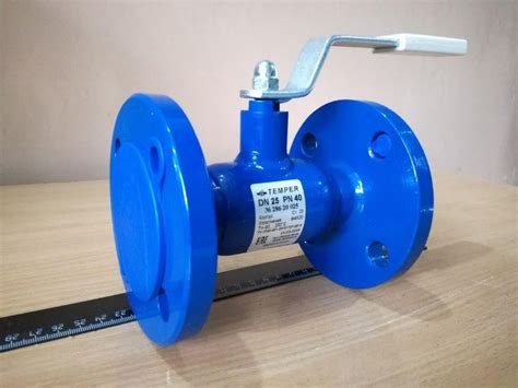 Кран шаровый Temper DN15 PN40 - DN150 PN16 фланцевый под задвижку: 280 ...