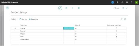 folder setup learn 3pl dynamics