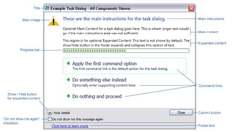 Dialog Guidelines