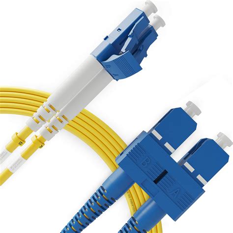 Beyondtech Lc To Sc Fiber Patch Cable Single Mode Duplex