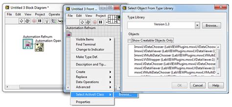 Issue Converting An Activex Callout In A Javascript To Labview Ni