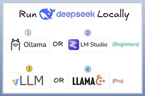 Emine Ildes Egri On Linkedin 4 Ways To Run Llms Like Deepseek R1