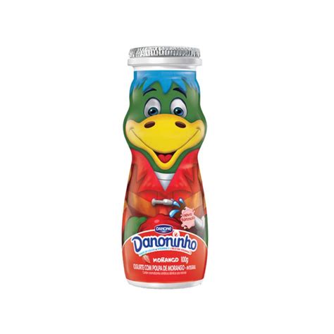 Iogurte Infantil Integral Danoninho Morango 100g
