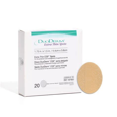 Convatec Duoderm Extra Thin 175x15 Hydrocolloid Sterile Dressing