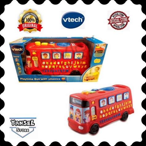 Promo Vtech Playtime Bus With Phonics Diskon 23 Di Seller Puas Shop Harapan Jaya Kota Bekasi