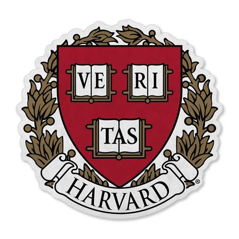 Harvard Seal Cut Felt Pennantharvard The Coop