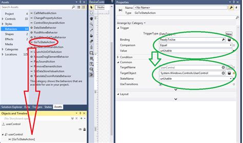 Blend Wpf Attach Visualstate To Object Property Stack Overflow