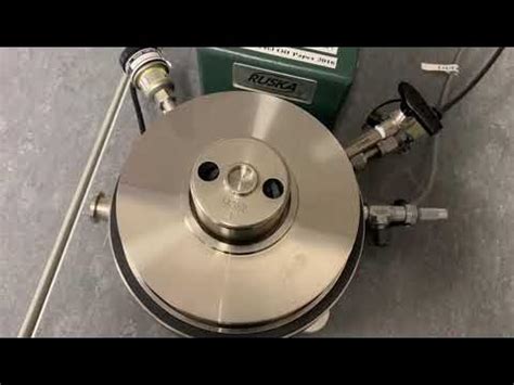 A 30 Year Old Ruska 2465a Piston Gauge System With Autofloat Goes
