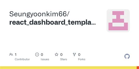 Github Seungyoonkim React Dashboard Template
