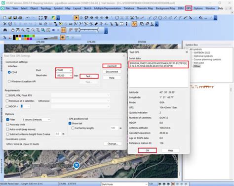 How To Connect Ardusimple Kit To Ocad For Your Mapping Projects Ardusimple
