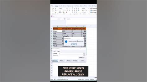 Extra Remove Space In Excel Find And Replace Youtube