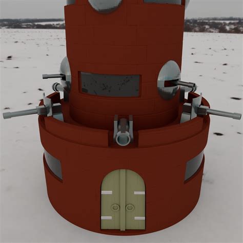 Stl File Torre Músculo De La Patrulla Roja Dragon Ball 📚・3d Print