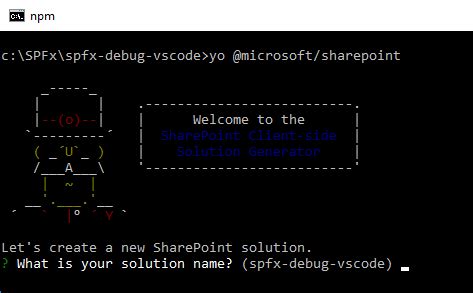 Debug SharePoint Framework Solutions With Visual Studio Code Nanddeep Nachan Blogs