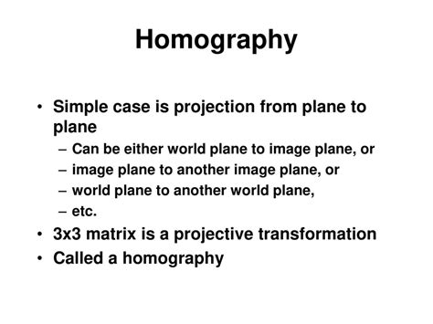 Projective Geometry Ece 847 Digital Image Processing Stan Birchfield