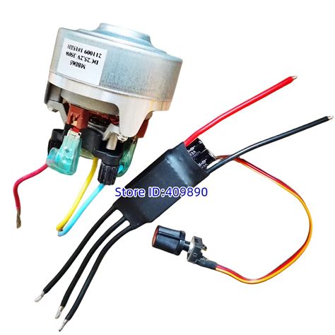 Motor Trif Sico Sem Escova Alta Pot Ncia 350w Alta Velocidade Ventilador De V Cuo Prova 