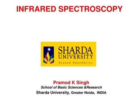 Ppt Infrared Spectroscopy Powerpoint Presentation Free Download Id