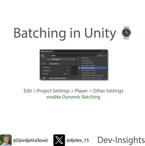 understanding batching in unity ⌚ r unity3d