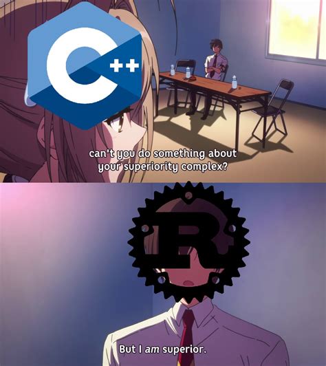 Rust Btw Rprogrammeranimemes
