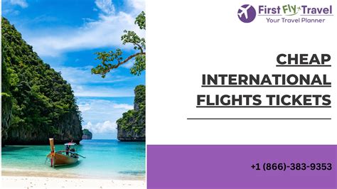 Cheap International Flights Tickets