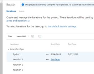 Creating Iteration In Azure Boards AzureDevOps Guide