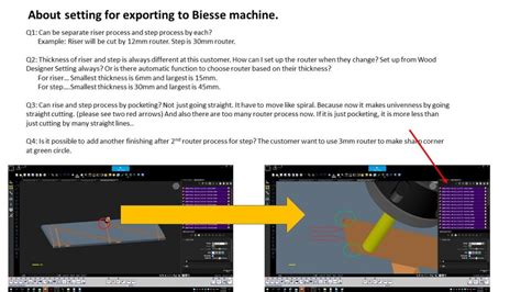 biesse cnc exporting forum wood designer