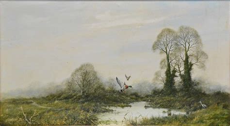 Lot 457 John Caesar Smith Mallards Over A Pond