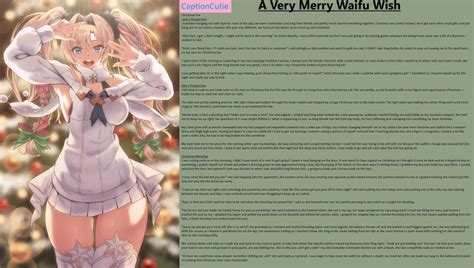 A Very Merry Waifu Wish Tg Caption By Captioncutie On Deviantart