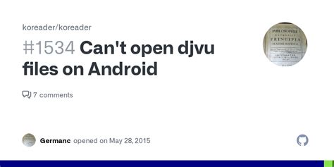 Cant Open Djvu Files On Android · Issue 1534 · Koreaderkoreader · Github